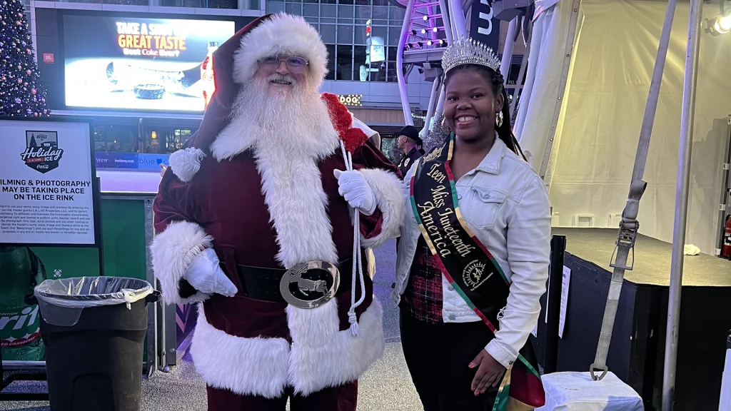 Queen Leatha Joyner Attends Toys4Tots Holiday Event